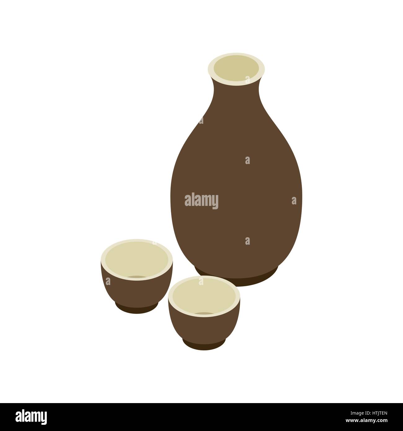 Asian style tableware Stock Vector Images - Alamy