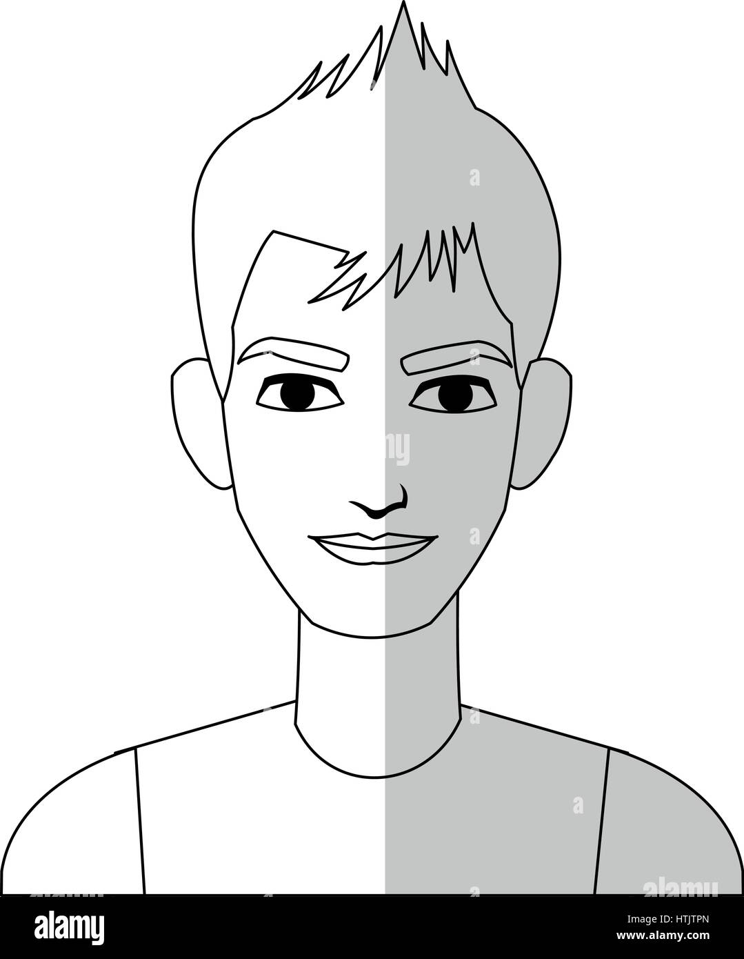 good looking man Stock Vector Image & Art - Alamy