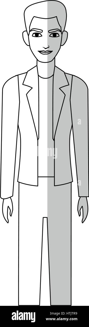 good looking man Stock Vector Image & Art - Alamy