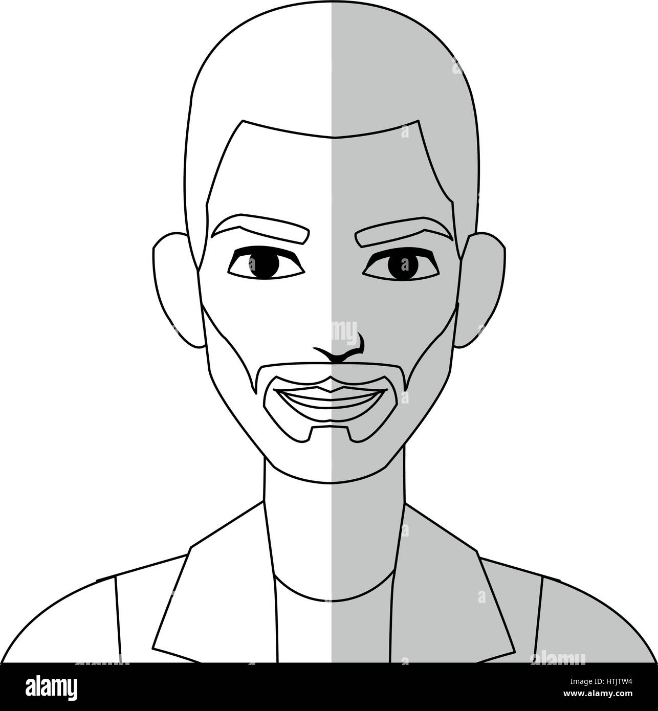 good looking man Stock Vector Image & Art - Alamy