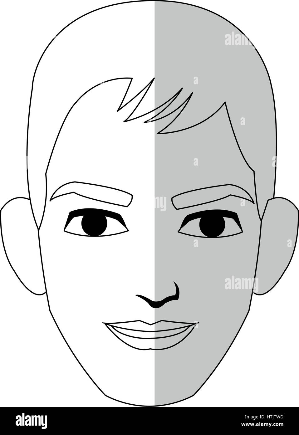 good looking man Stock Vector Image & Art - Alamy