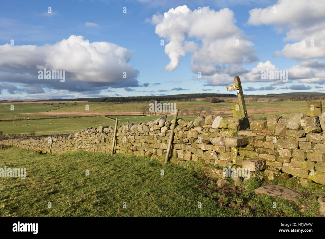 Hadrians wall sign hi-res stock photography and images - Alamy