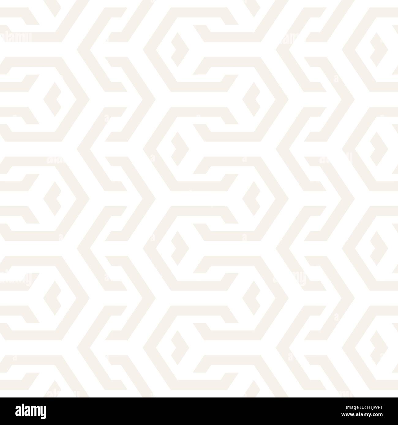 Vector Seamless Interlacing Lines Pattern. Repeating Geometric ...