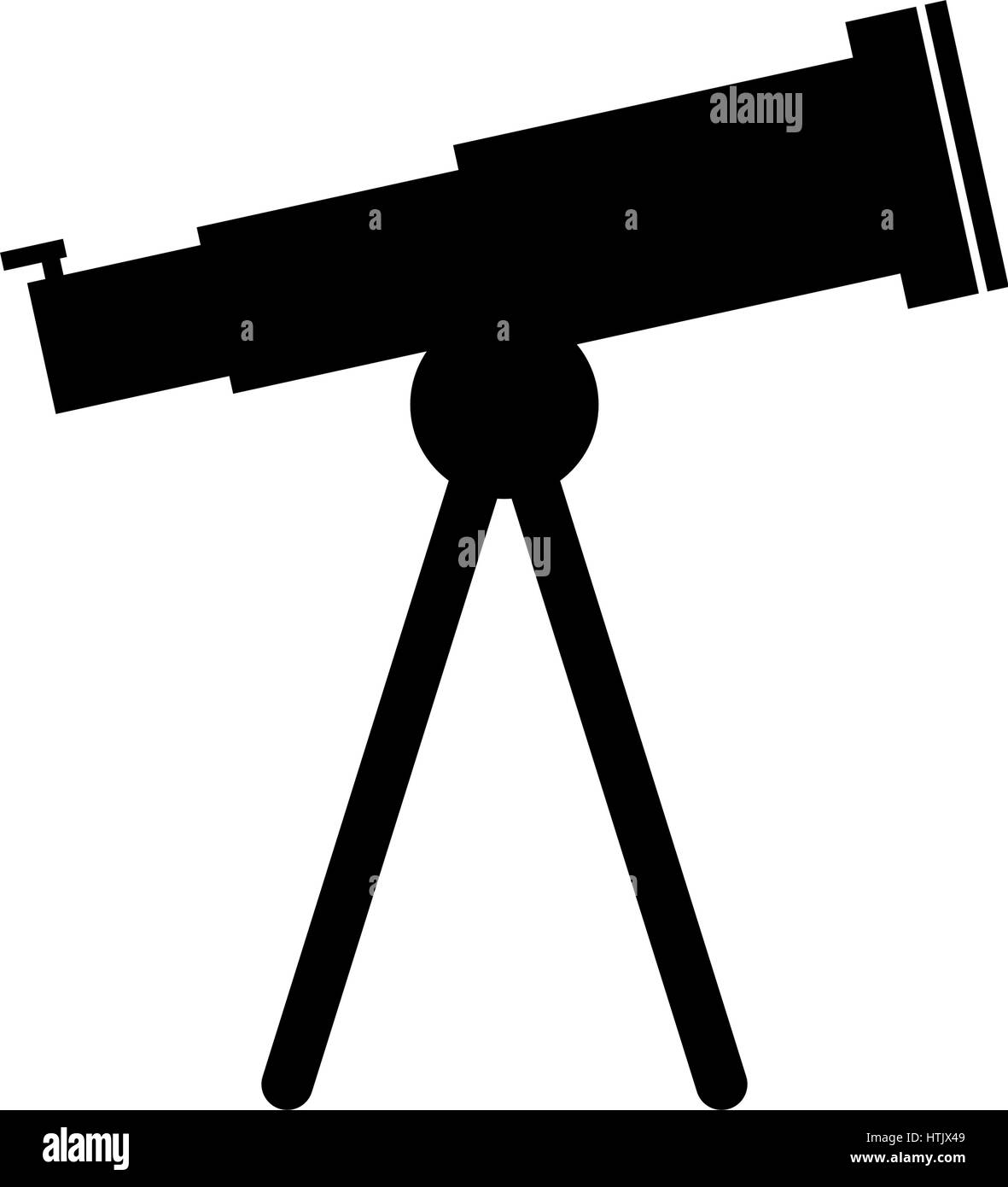 spyglass icon illustrated on a white background in vector Stock Vector ...