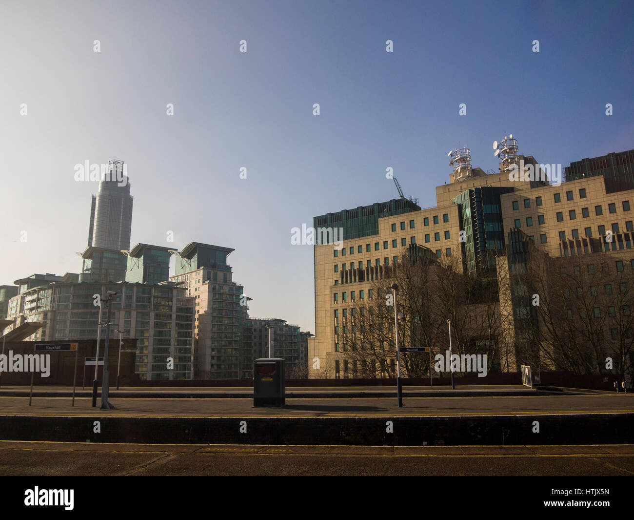 The MI5 Building and St George's Tower in London Stock Photo - Alamy