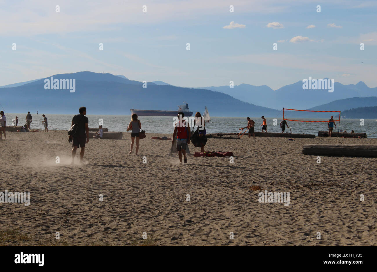 English bay, Vancouver Stock Photo - Alamy