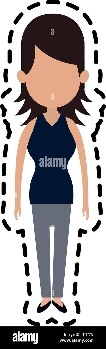 woman cartoon icon image Stock Vector Image & Art - Alamy