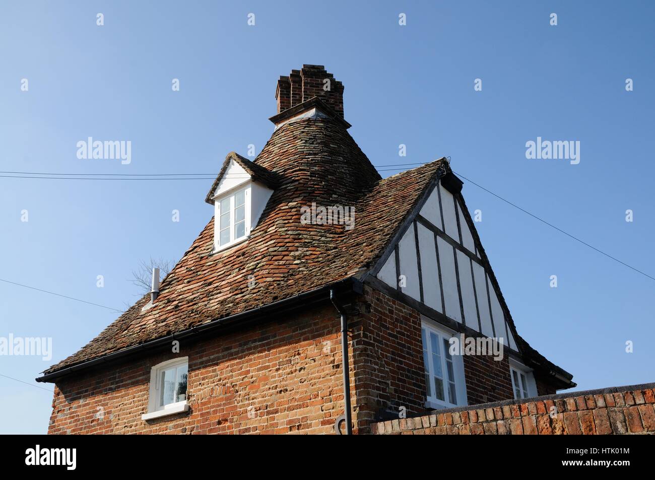 No 13 'The Lodge', High Street, Foxton, Cambridgeshire, is a brick ...