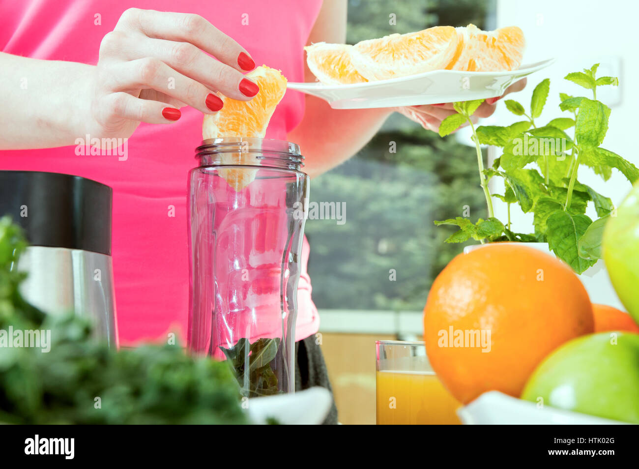 Mixer female hi-res stock photography and images - Alamy