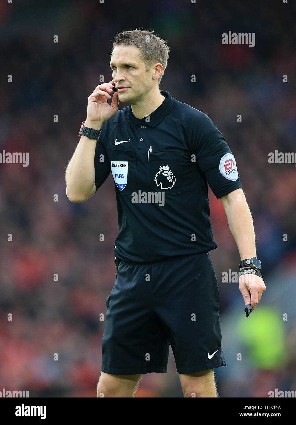 Match referee Craig Pawson Stock Photo - Alamy