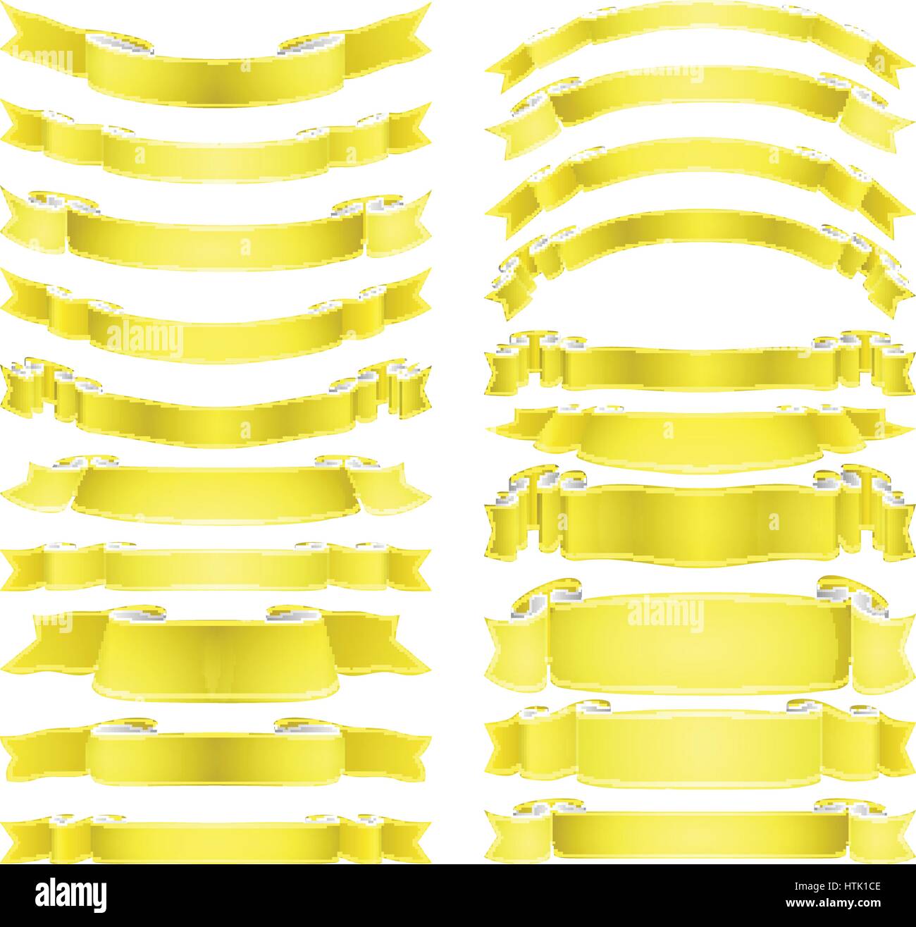 vector ribbons set Stock Vector Image & Art - Alamy