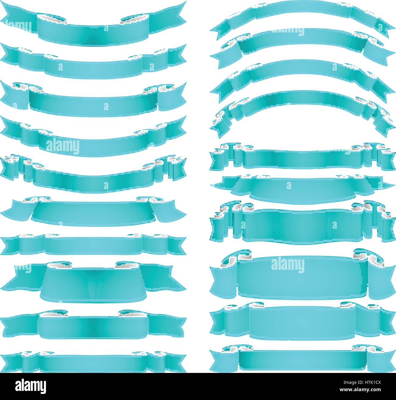 vector ribbons set Stock Vector Image & Art - Alamy