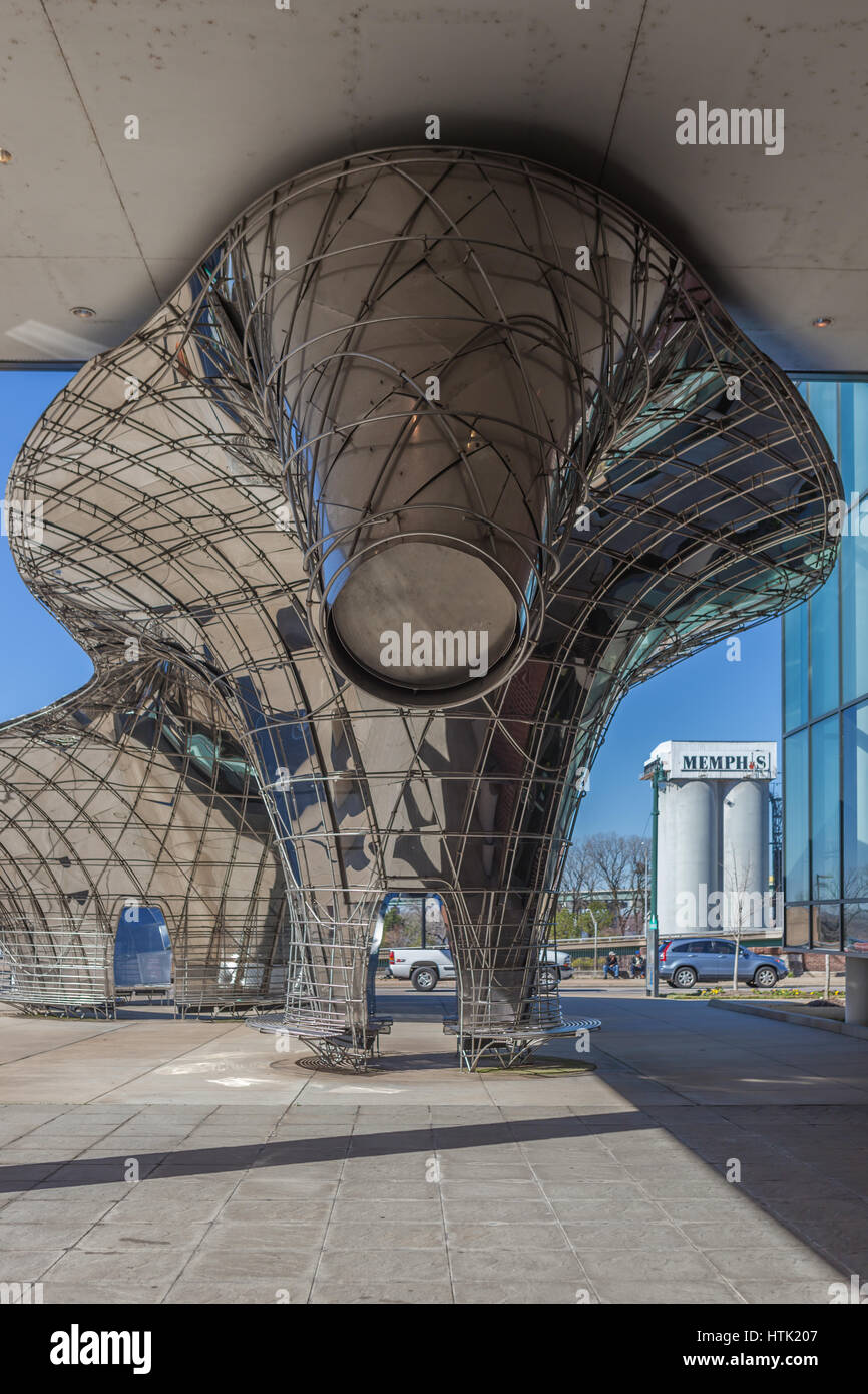 The public sculpture was designed by Vito Acconci, a world renowned ...