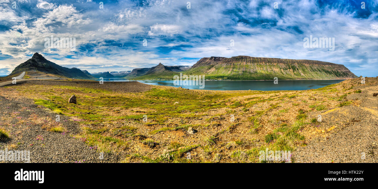 The beautiful West Fjords of Iceland Stock Photo - Alamy