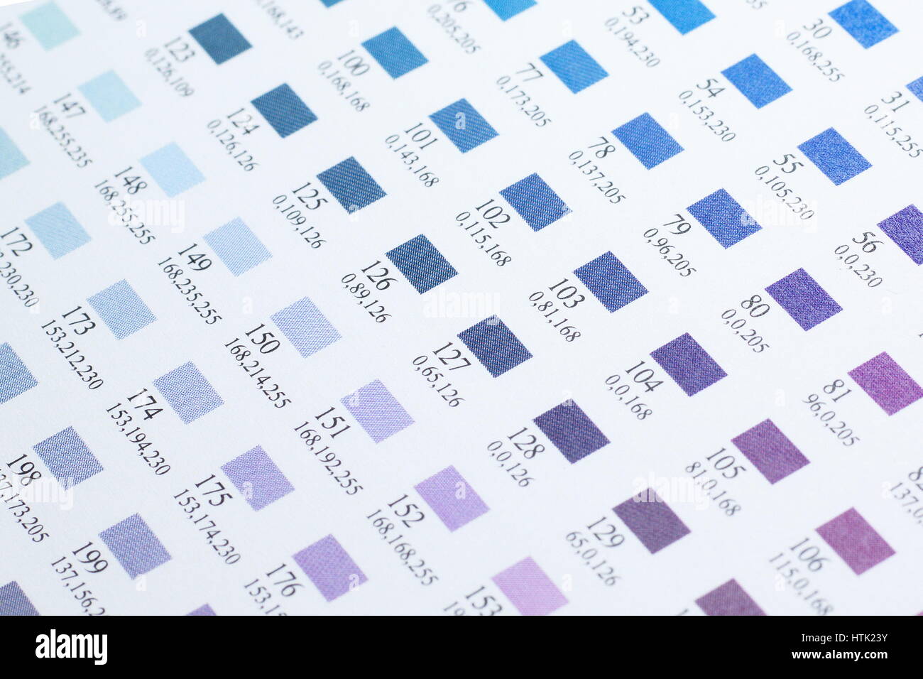 Cmyk chart hi-res stock photography and images - Alamy