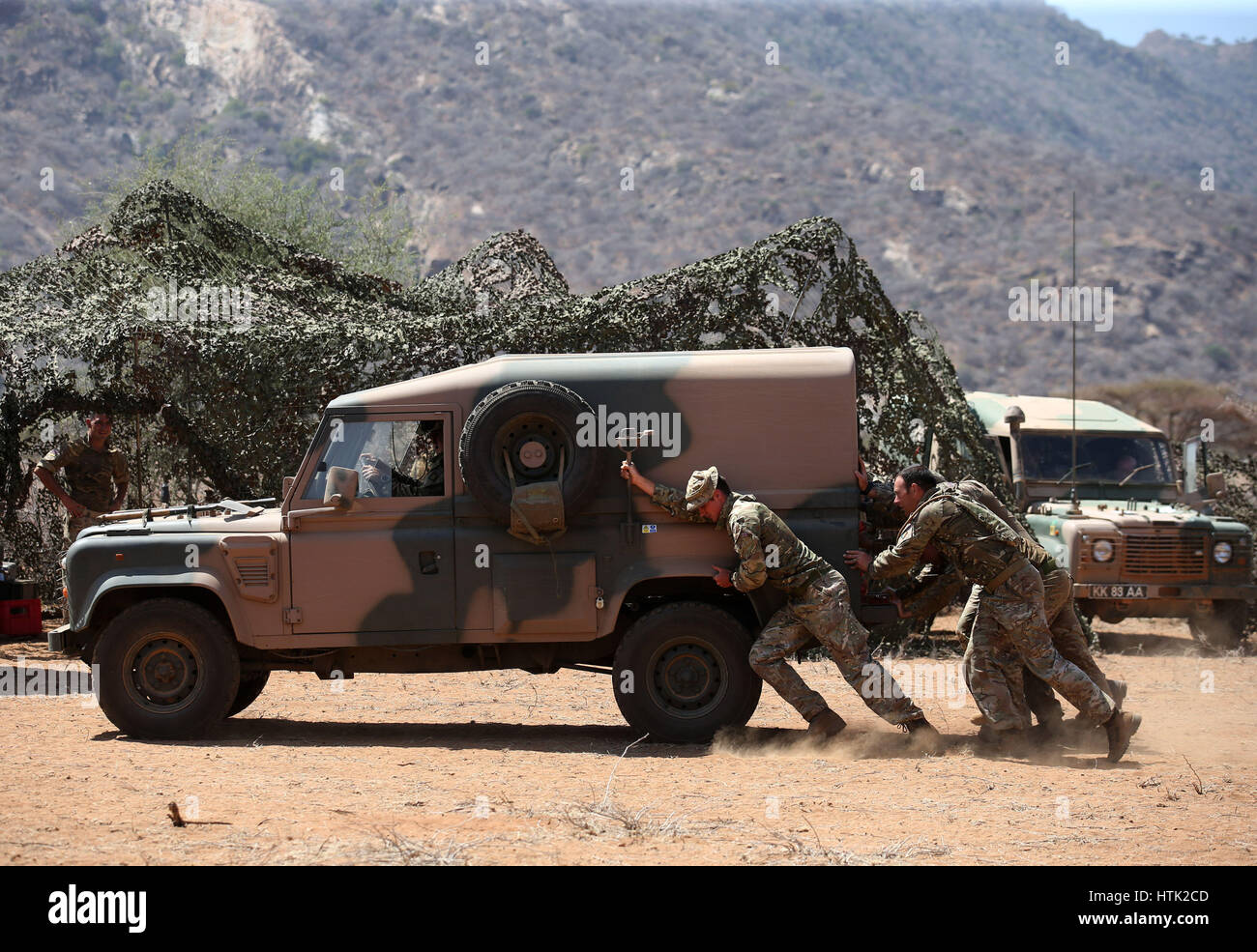 Previously unissued photo dated 06/03/17 as a military vehicle is ...
