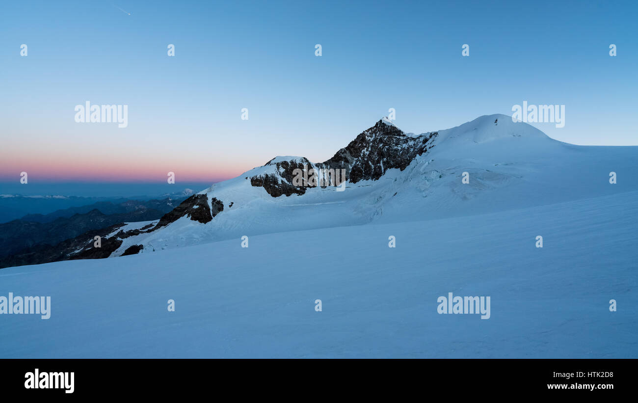 Monte rosa glacier climb hi-res stock photography and images - Alamy