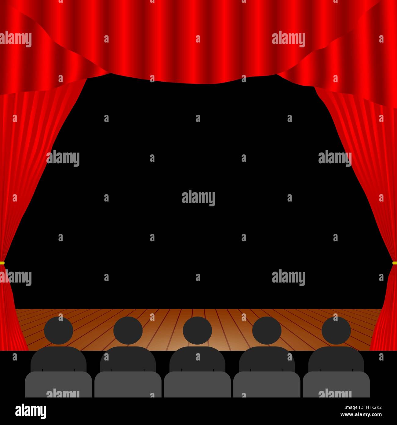 Theater stage clipart hi-res stock photography and images - Alamy