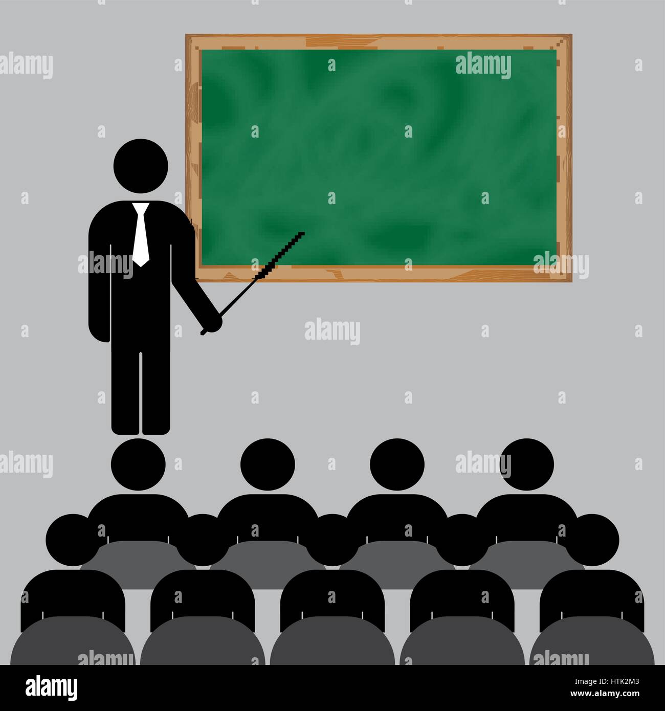 Black board in school Stock Vector Images - Alamy