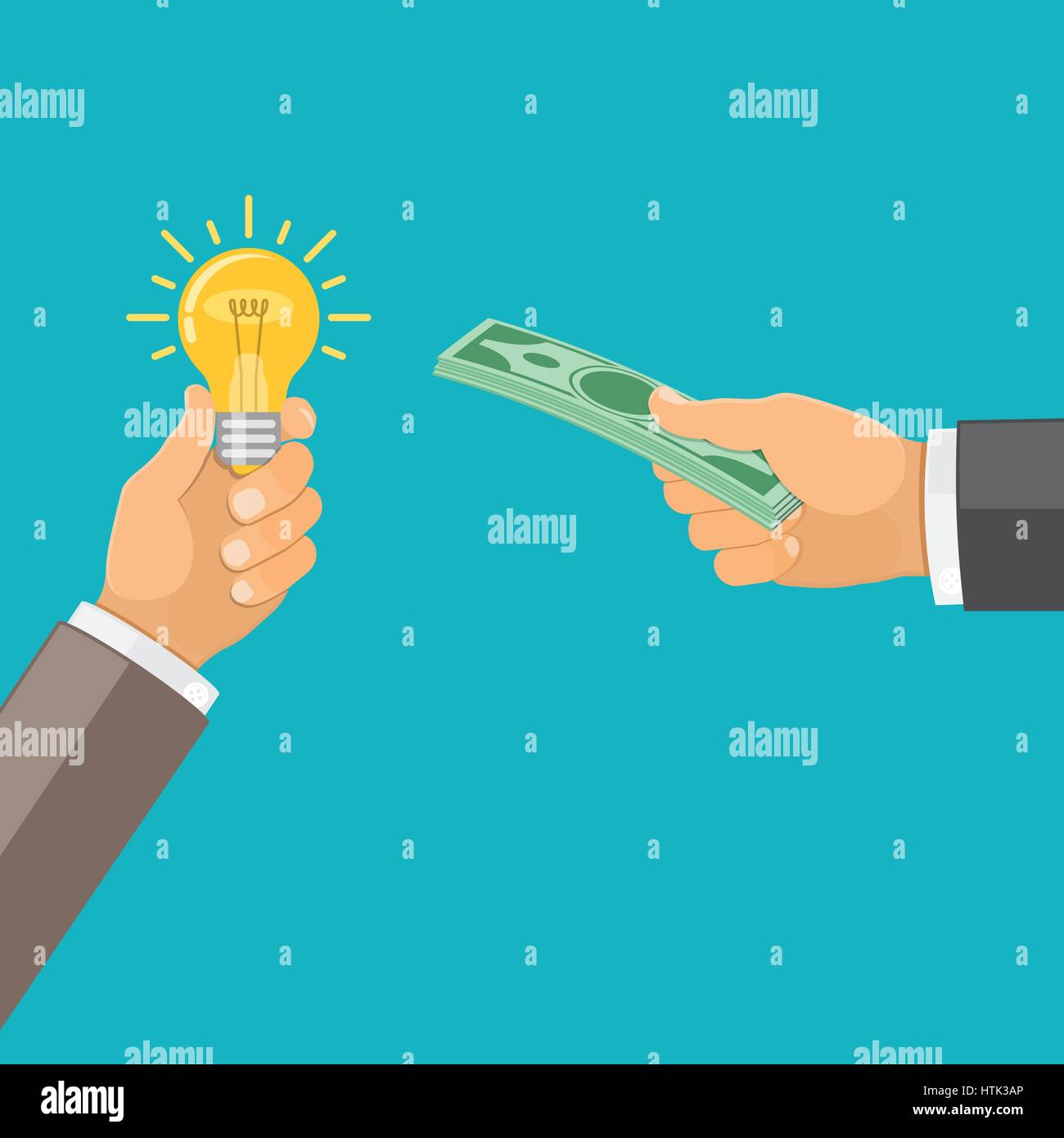 Will receive money Stock Vector Images - Alamy