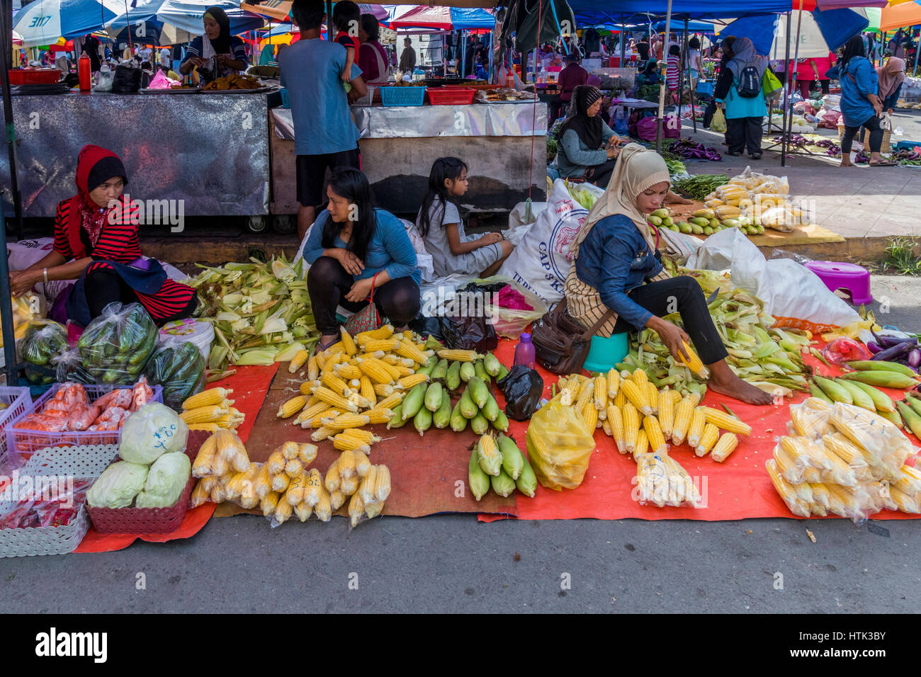 Tuaran market Sabah Malaysia Stock Photo - Alamy