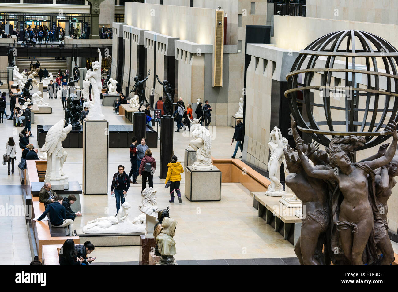 Main Hall of the Musée d'Orsay, Paris, France Stock Photo - Alamy