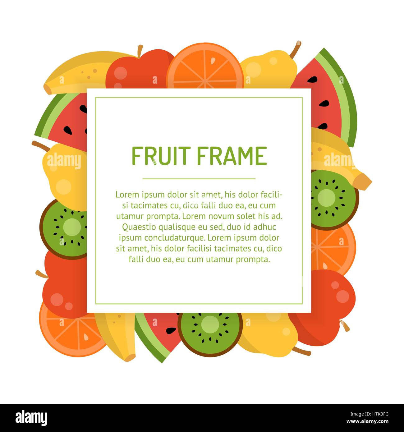 Fresh produce tropical Stock Vector Images - Alamy