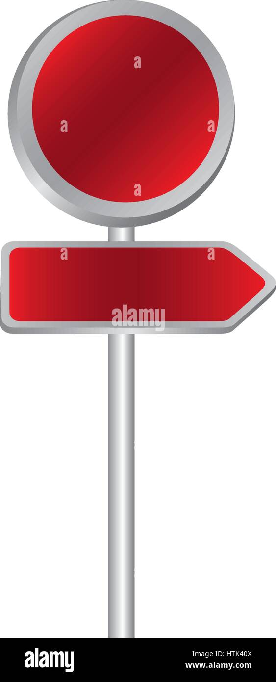 Red Triangle Road Sign Stock Vector Images - Alamy