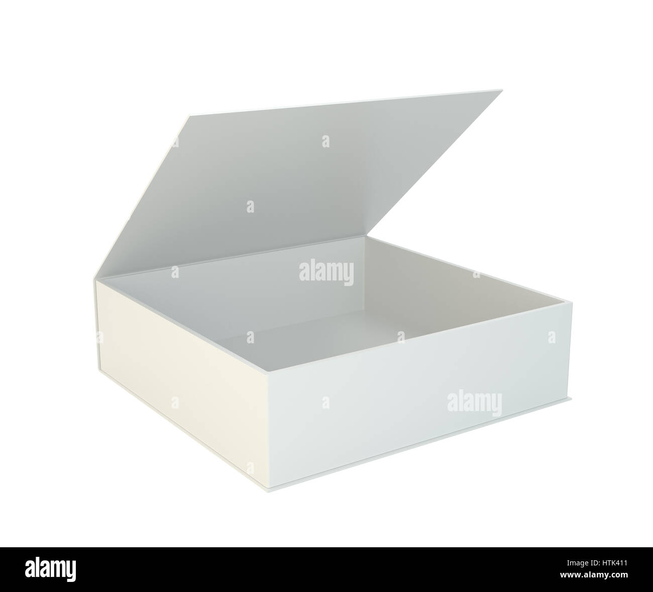 Package isolated on white background. 3d rendering Stock Photo - Alamy