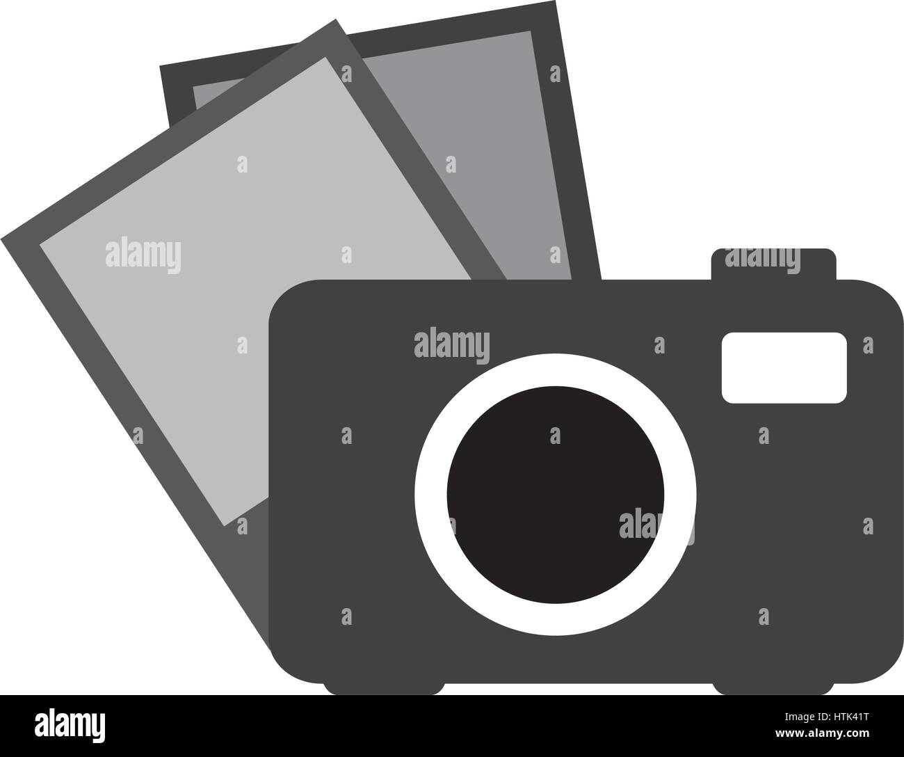 Grayscale portrait photograph Stock Vector Images - Alamy