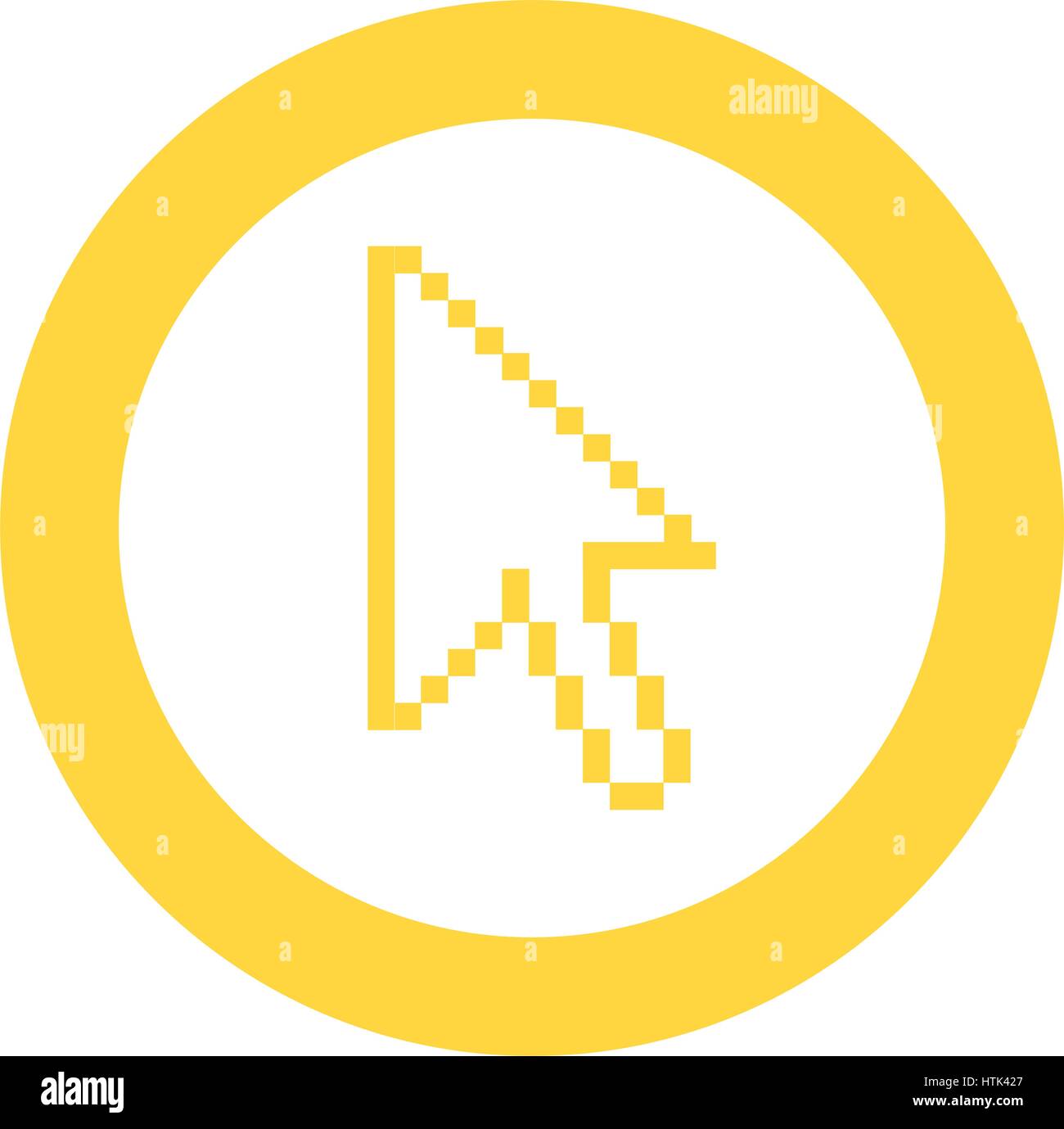 White mouse stickers Stock Vector Images - Alamy