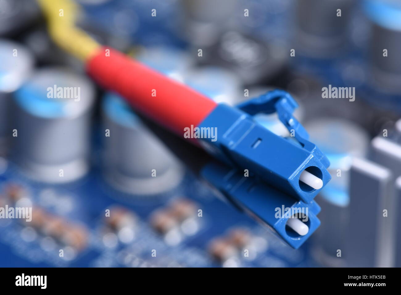 Fiber optical network cables hi-res stock photography and images - Alamy