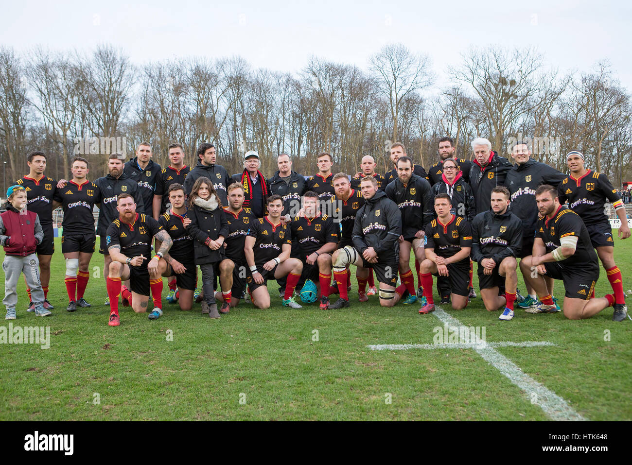 Cologne, Germany. 11th Mar, 2017. Germany's team, photographed after ...