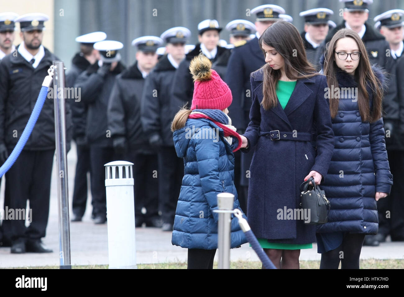 Gdynia, Poland. 12th Mar, 2017. Marta Kaczynska - president Kaczynski ...