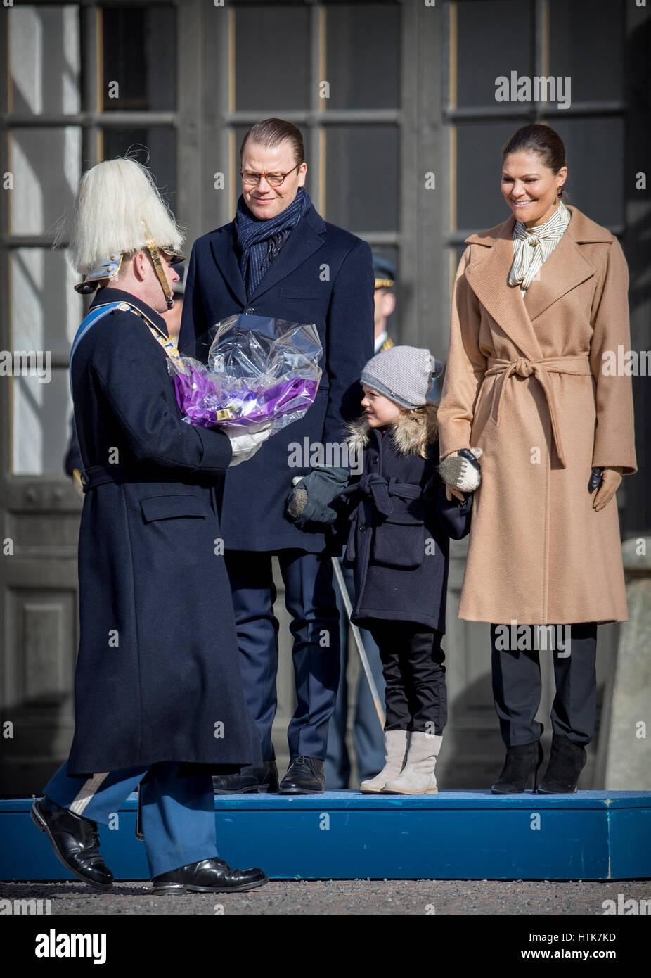 Stockholm, Sweden. 12th Mar, 2017. Crown Princess Victoria, Prince ...