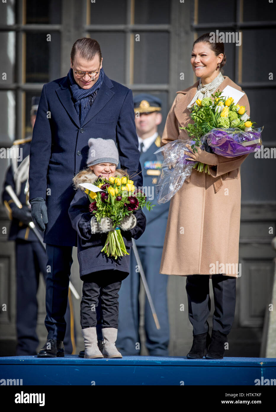 Stockholm, Sweden. 12th Mar, 2017. Crown Princess Victoria, Prince ...