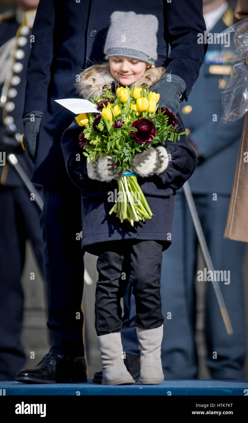 Stockholm, Sweden. 12th Mar, 2017. Crown Princess Victoria, Prince ...