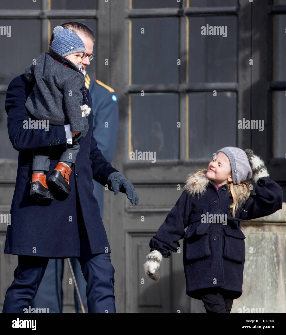 Stockholm, Sweden. 12th Mar, 2017. Crown Princess Victoria, Prince ...