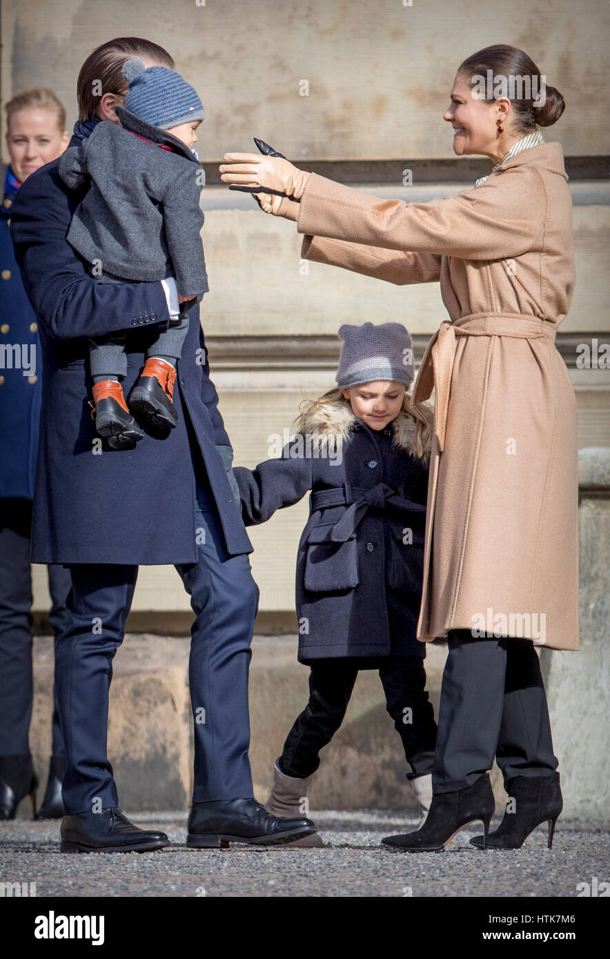 Stockholm, Sweden. 12th Mar, 2017. Crown Princess Victoria, Prince ...
