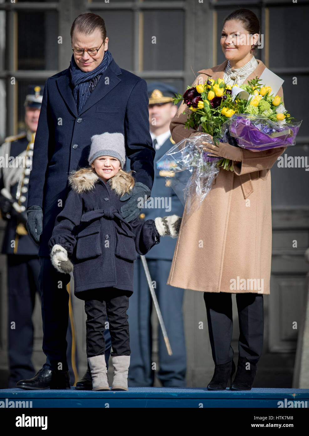 Stockholm, Sweden. 12th Mar, 2017. Crown Princess Victoria, Prince ...