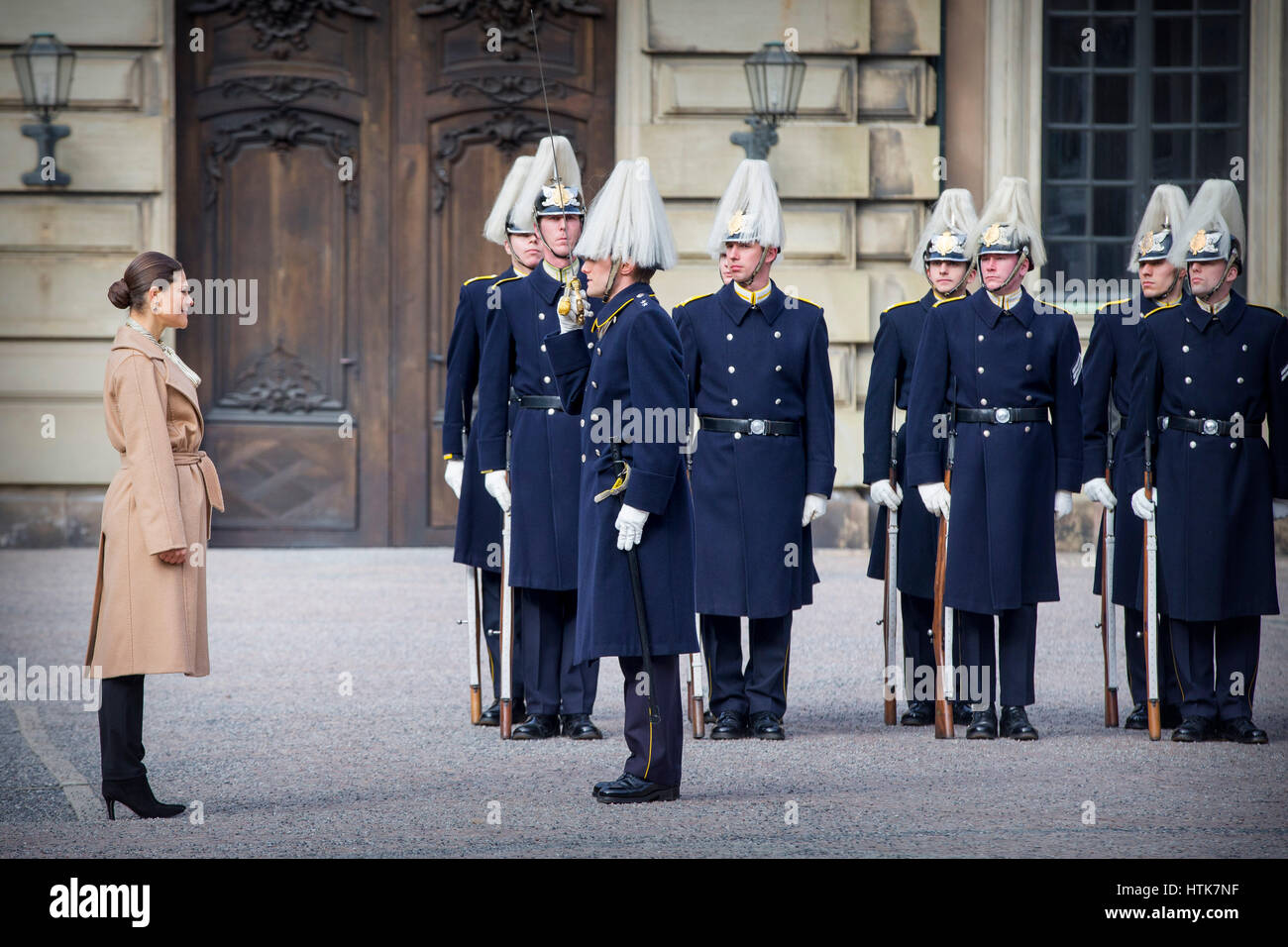 Stockholm, Sweden. 12th Mar, 2017. Crown Princess Victoria, Prince ...