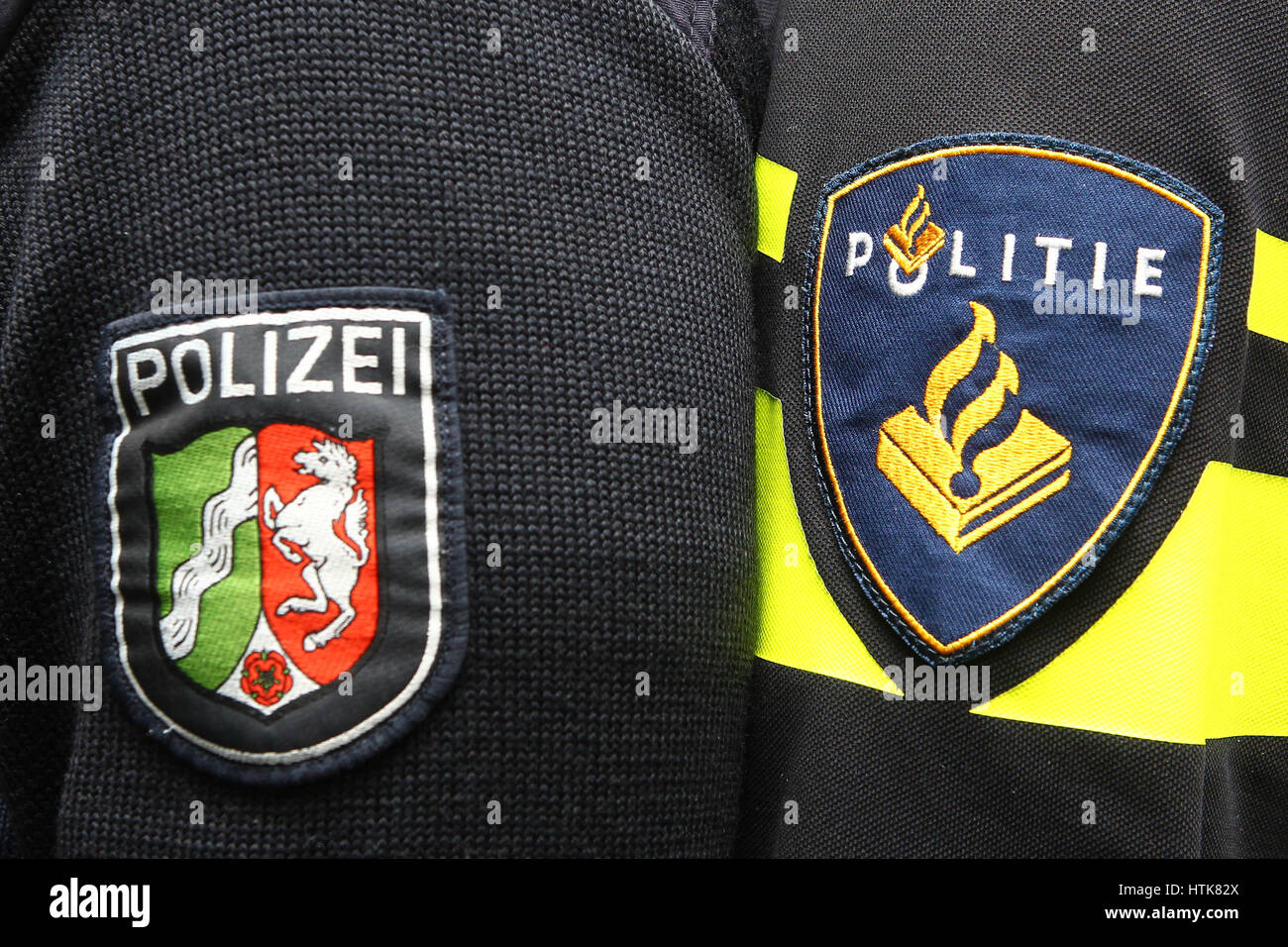 German dutch border hi-res stock photography and images - Alamy