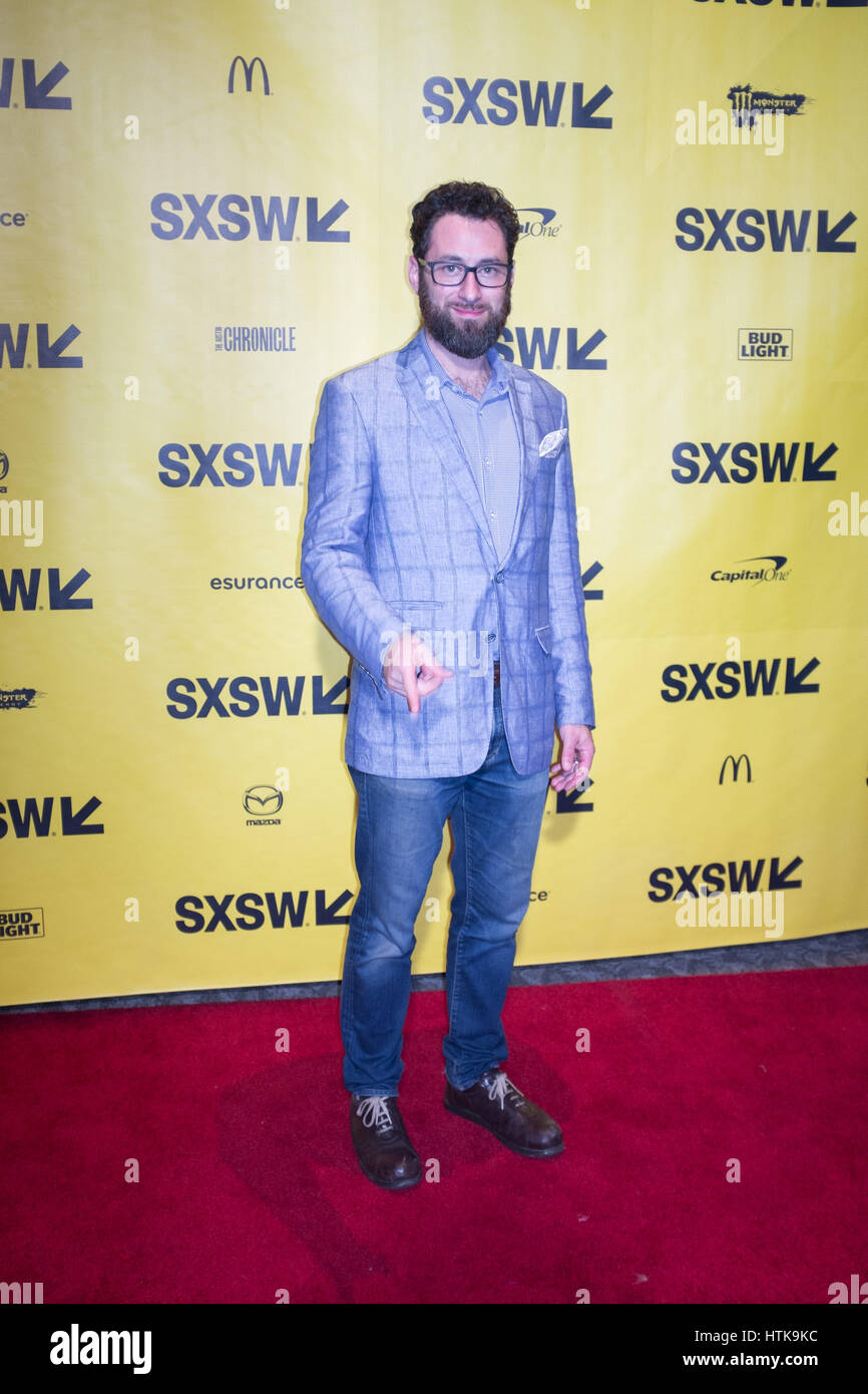Austin, Texas, USA. 12th March 2017. Producer DAVID HARTSTEIN attends ...