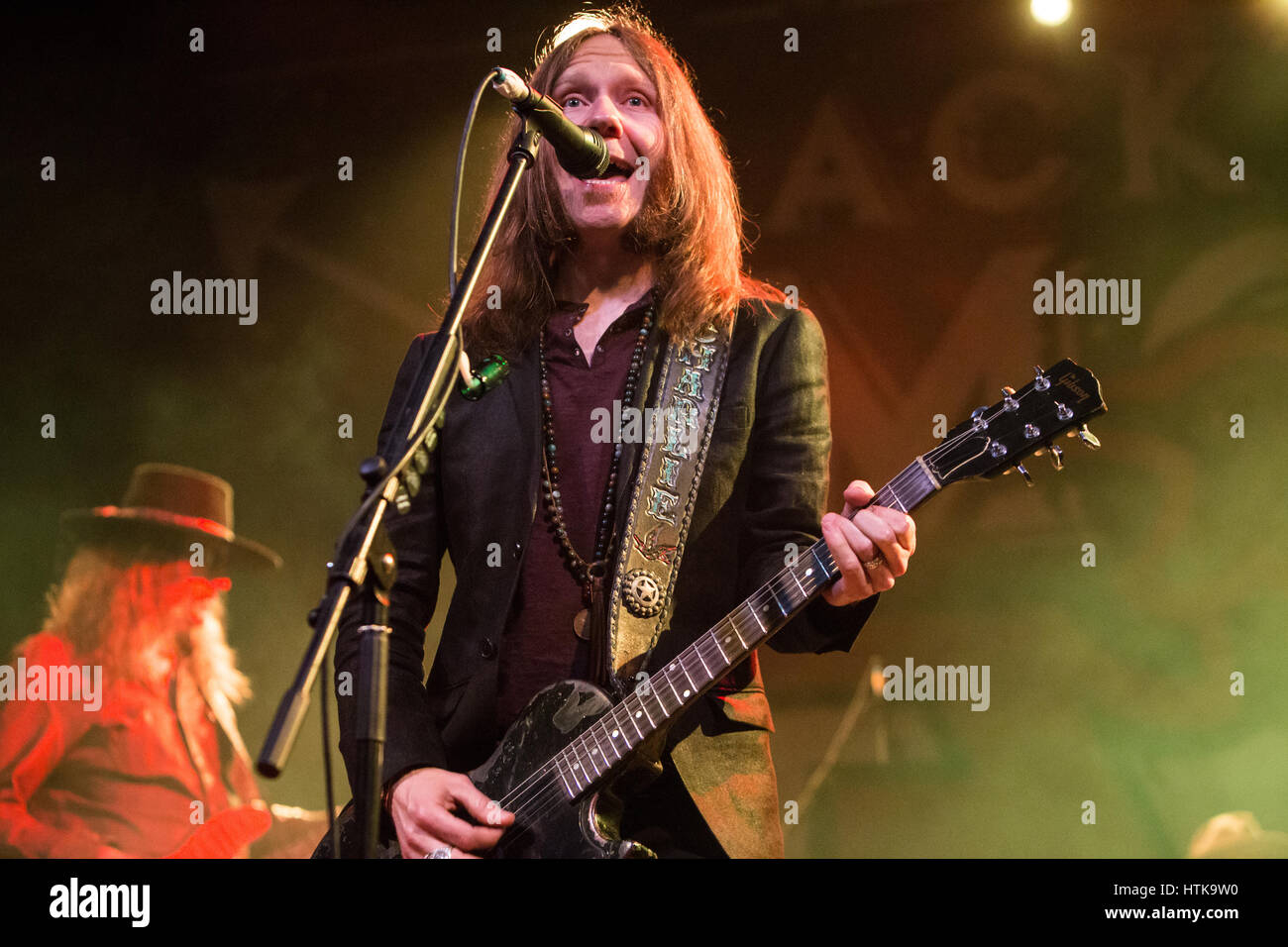 Milan Italy. 11th March 2017. The American rock band BLACKBERRY SMOKE ...