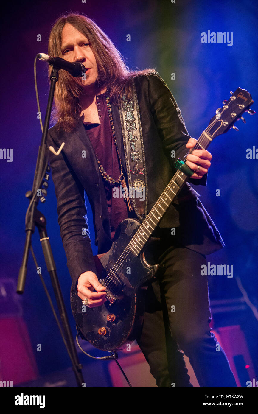 Milan Italy. 11th March 2017. The American rock band BLACKBERRY SMOKE ...