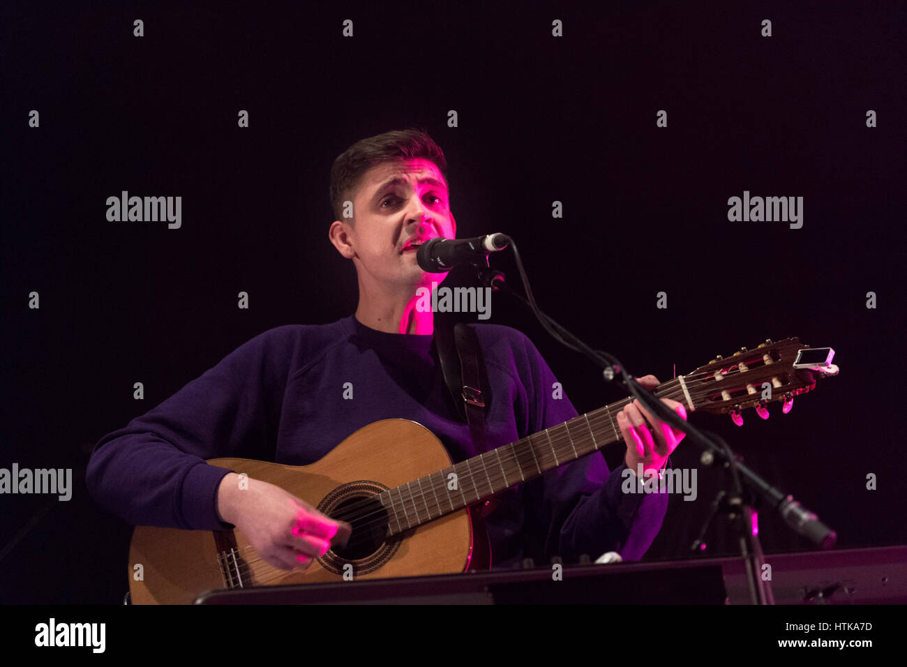 Edinburgh, UK. 12th March, 2017. Scottish composer and musician ...