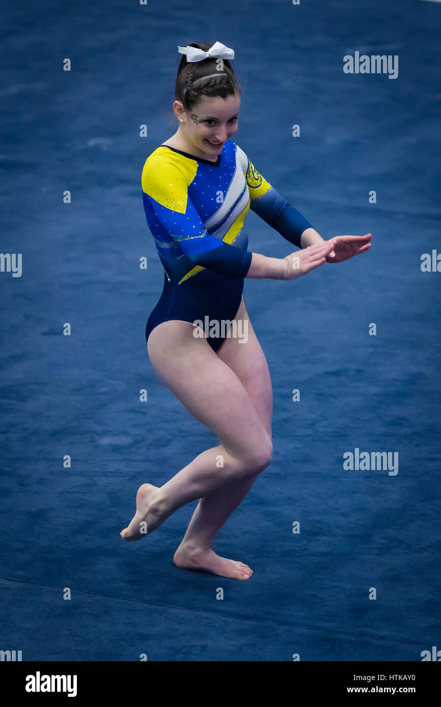 Washington, DC, USA. 12th Mar, 2017. George Washington Colonials Sara ...