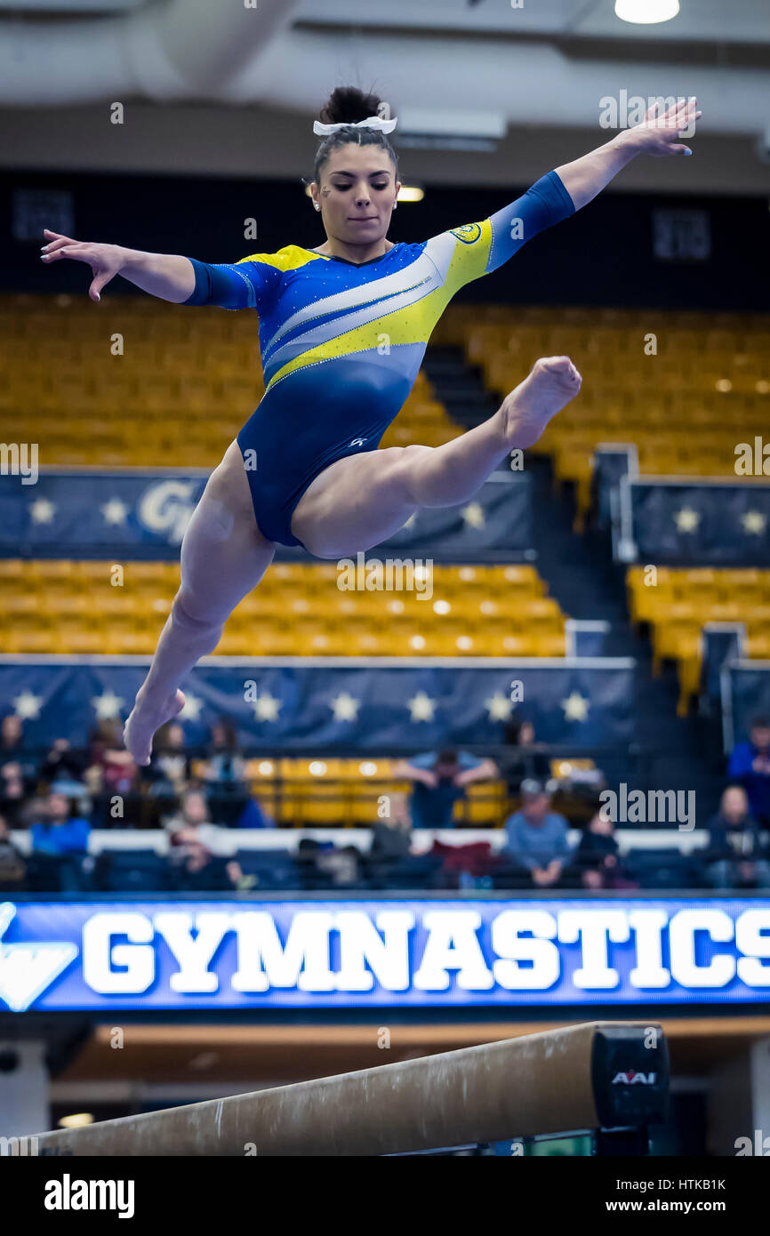 Washington, DC, USA. 12th Mar, 2017. George Washington Colonials Alex ...