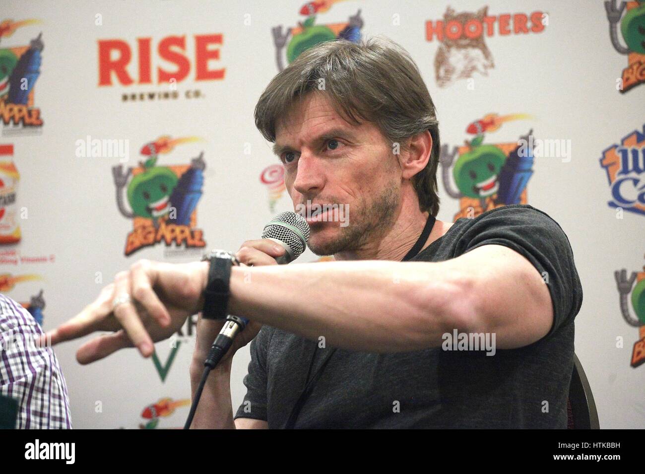 New York, NY, USA. 12th Mar, 2017. Gideon Emery of Netflix Daredevil ...