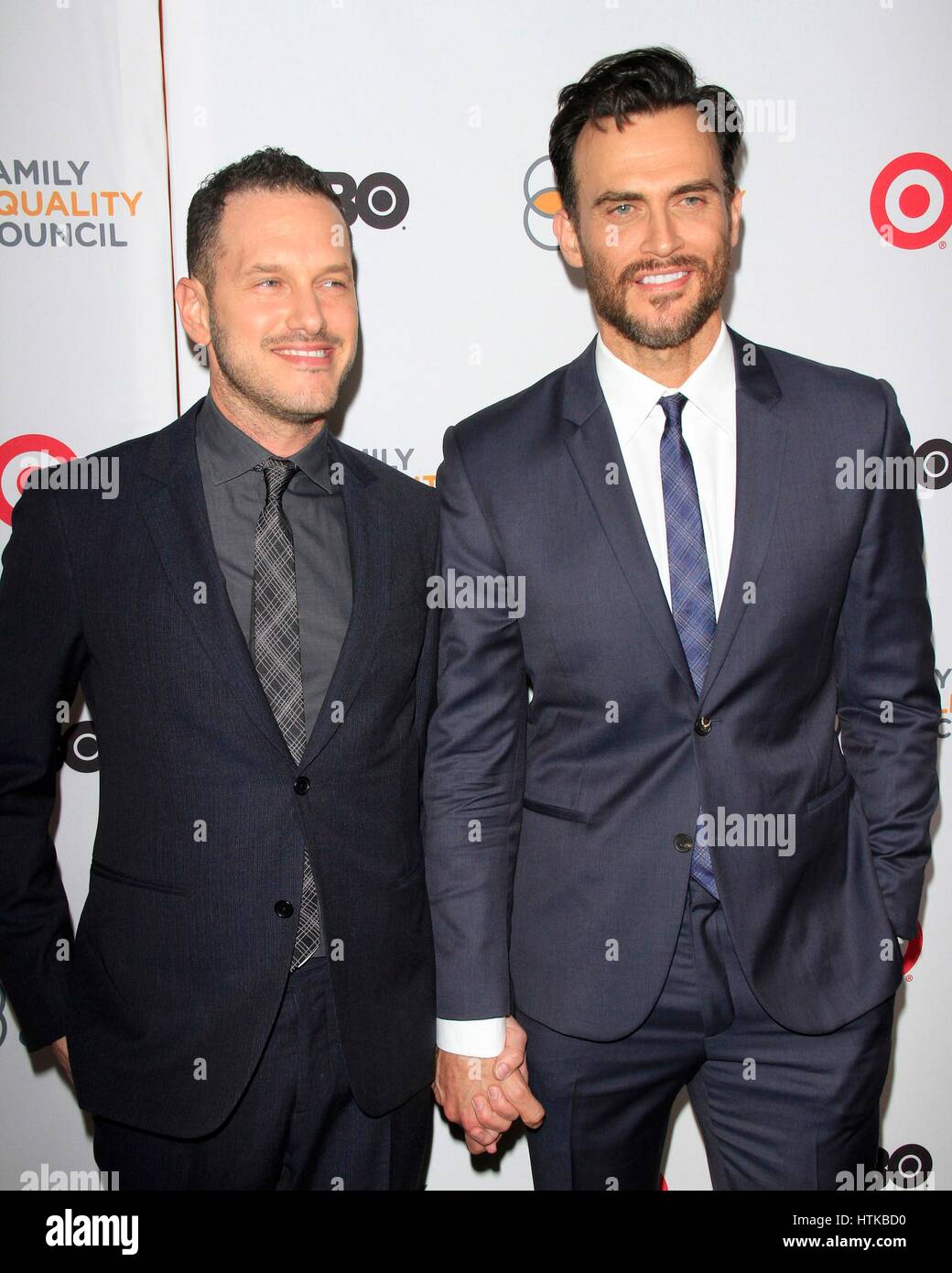 Beverly Hills, CA. 11th Mar, 2017. Jason Landau, Cheyenne Jackson at ...